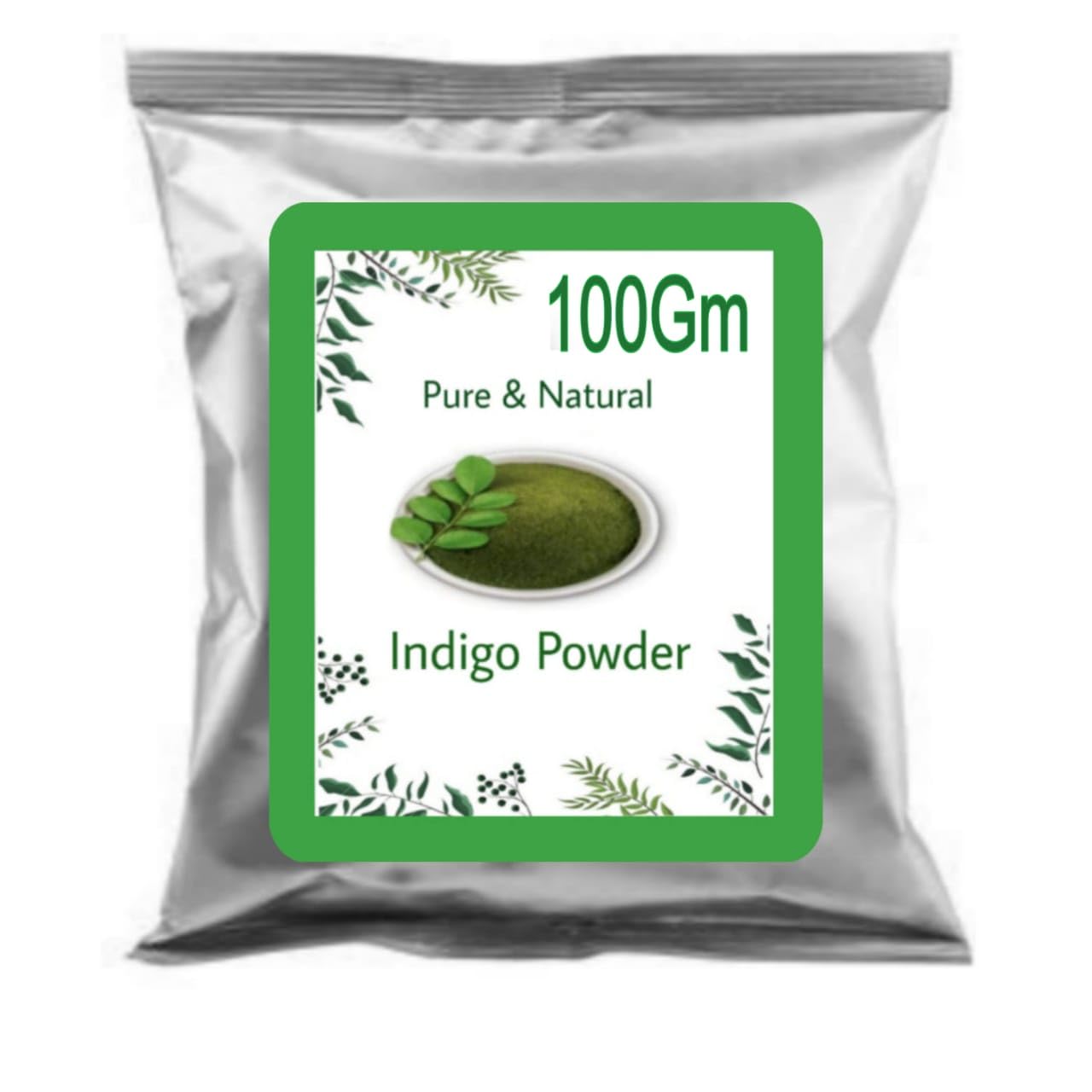 Buy Indigo Powder (Indigofera Tinctoria) Organic For Hair Pure Neel ...