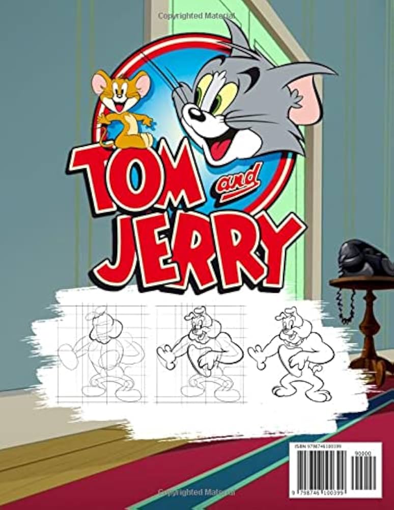 How To Draw Tom From Tom And Jerry