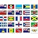 Amazon.com : Caribbean Islands 3x5' Flag Set of 25 Country Polyester ...
