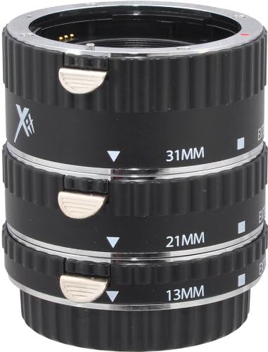 Amazon.com : Xit XTETC Auto Focus Macro Extension Tube Set for Canon ...