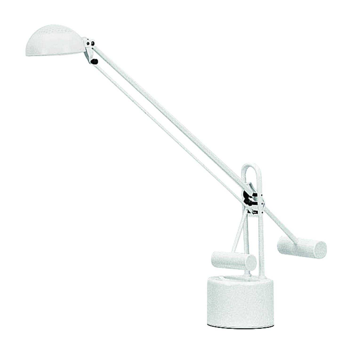 Lite Source LS-306WHT Halotech Halogen Desk Lamp, White - Hallogen Desk ...