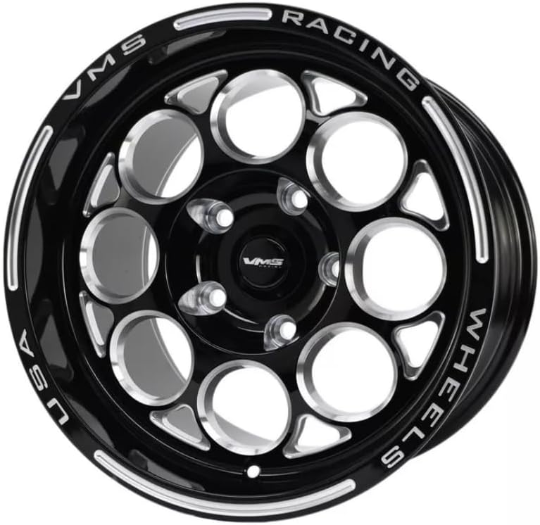 Amazon.com: VMS Racing Modulo Wheel, 17x10 Inches, 5x120 Bolt Pattern ...