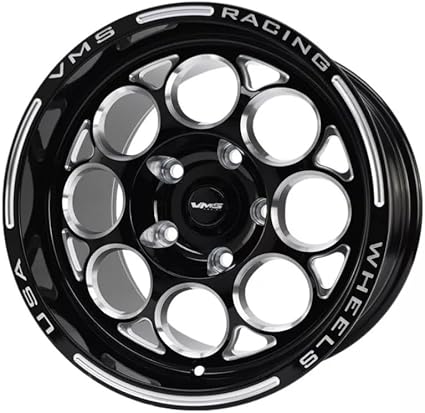 Amazon.com: VMS Racing Modulo Wheel, 17x10 Inches, 5x120 Bolt Pattern ...