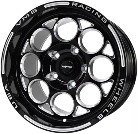 Amazon.com: VMS Racing Modulo Wheel, 17x10 Inches, 5x120 Bolt Pattern ...