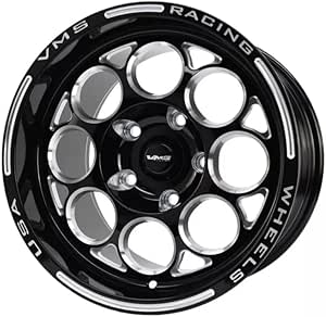 Amazon.com: VMS Racing Modulo Wheel, 17x10 Inches, 5x120 Bolt Pattern ...
