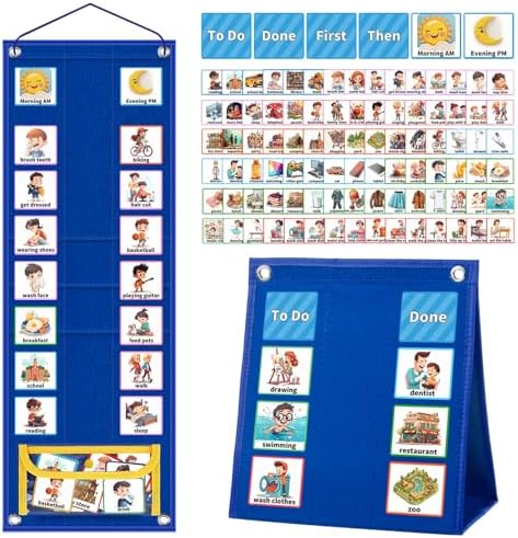 Printable Autism Visual Schedule Board Visual Schedule For Kids With