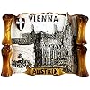 Amazon.com: 3D Vienna Austria Fridge Magnet Souvenir Gift,Resin ...