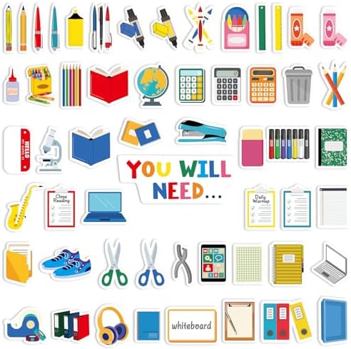 Amazon.com: Qilery 21 Pcs You'll Need Management Magnets Back to School ...