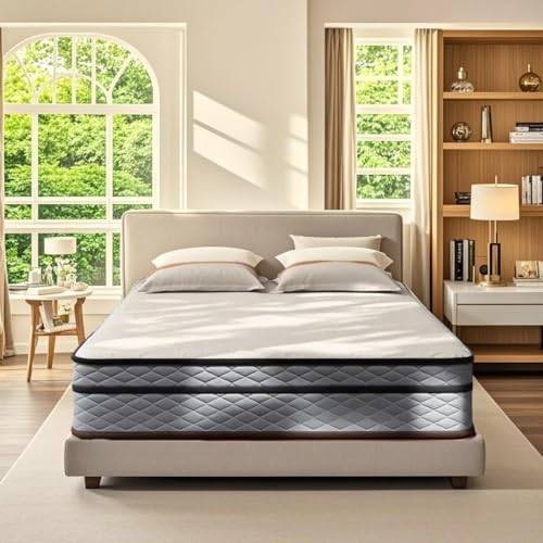 Amazon.com: 12 Inch Queen size Mattresses , New Memory Foam Hybrid ...
