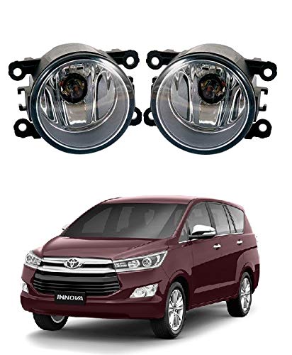 Caro Manic Car Fog Lamp Lights Compatible with Innova Crysta 2019 Car ...