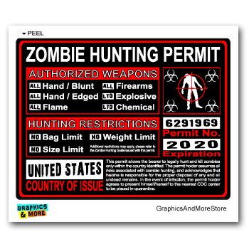 Zombie Hunter License