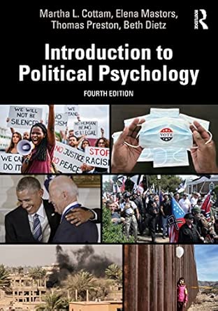 Amazon.com: Introduction to Political Psychology: 9780367200015: Cottam ...