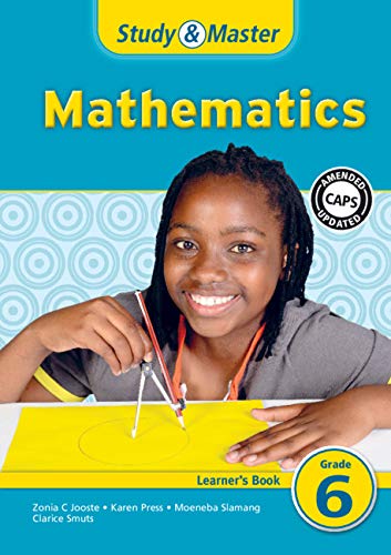 Study & Master Mathematics Learner's Book Grade 6 English : Press ...
