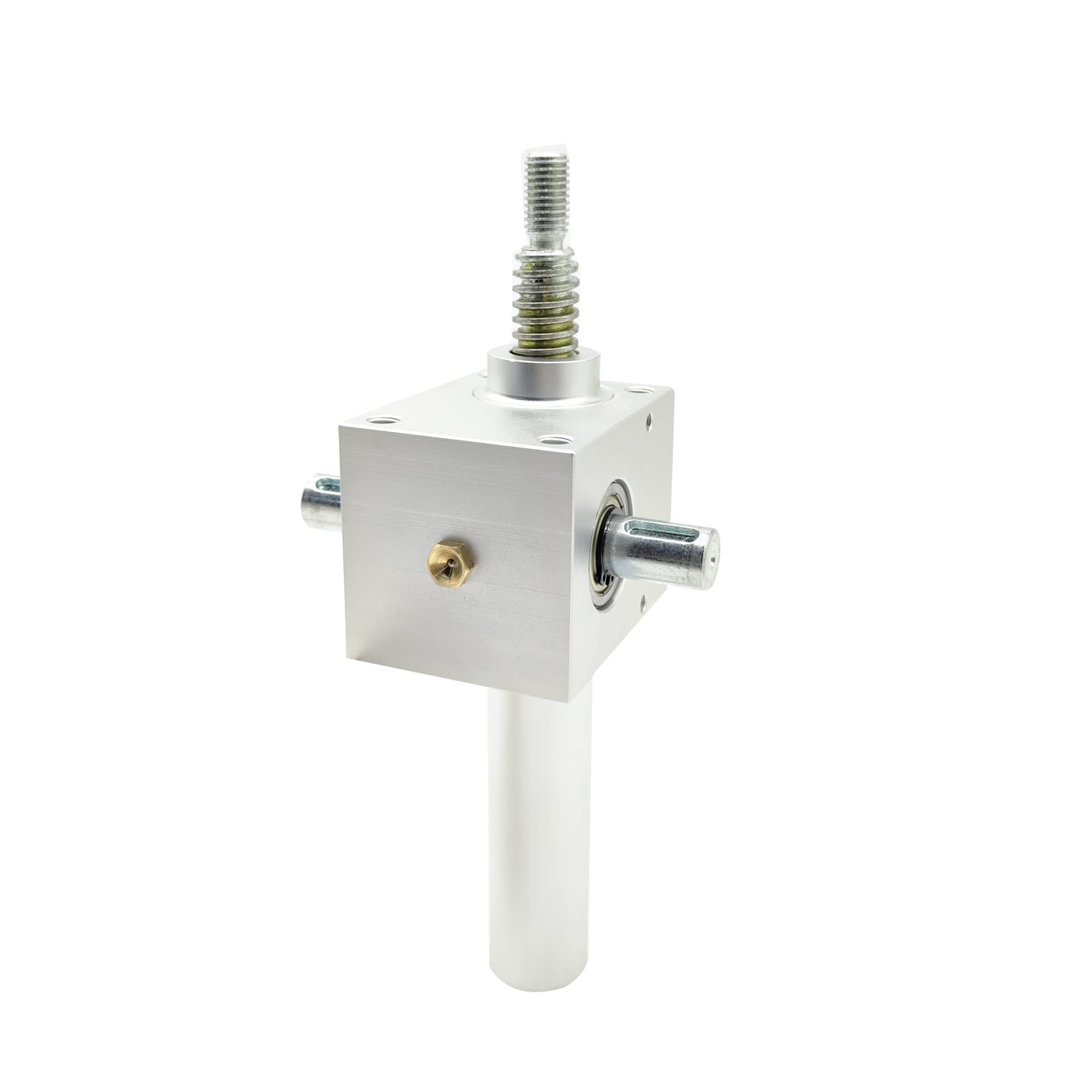 Amazon.com: PGFUN Worm Gear Screw Jack Lifter Translating Keyed Screw ...