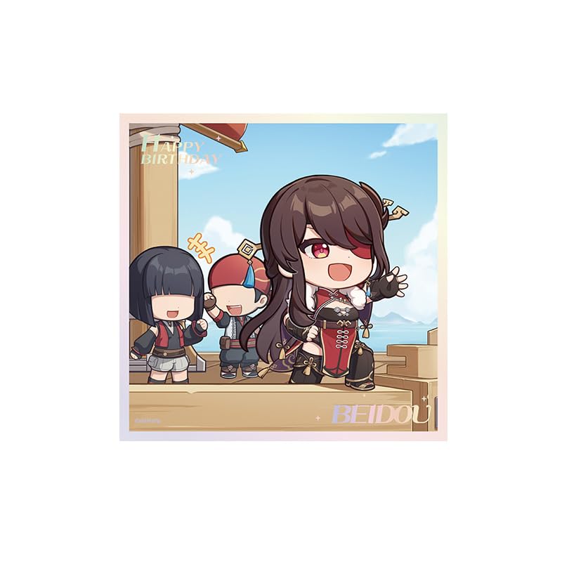 Amazon.com: GENSHIN IMPACT Heartfelt Wishes Series Mini Bordered Poster ...