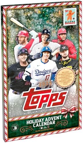 Amazon.com: 2025 Topps Holiday Baseball - Factory Sealed - Advent ...