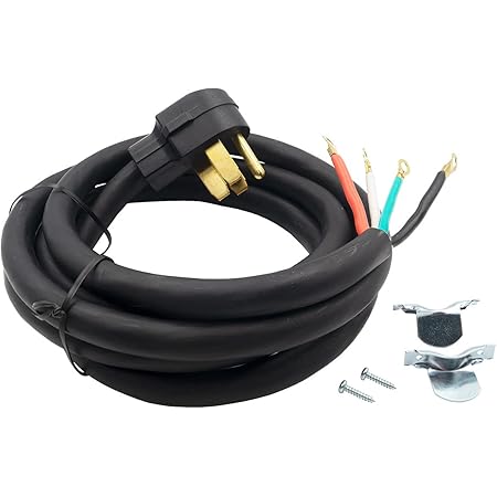 Amazon.com: Supplying Demand 4 Foot Range Electrical Power Cord 3 Prong ...