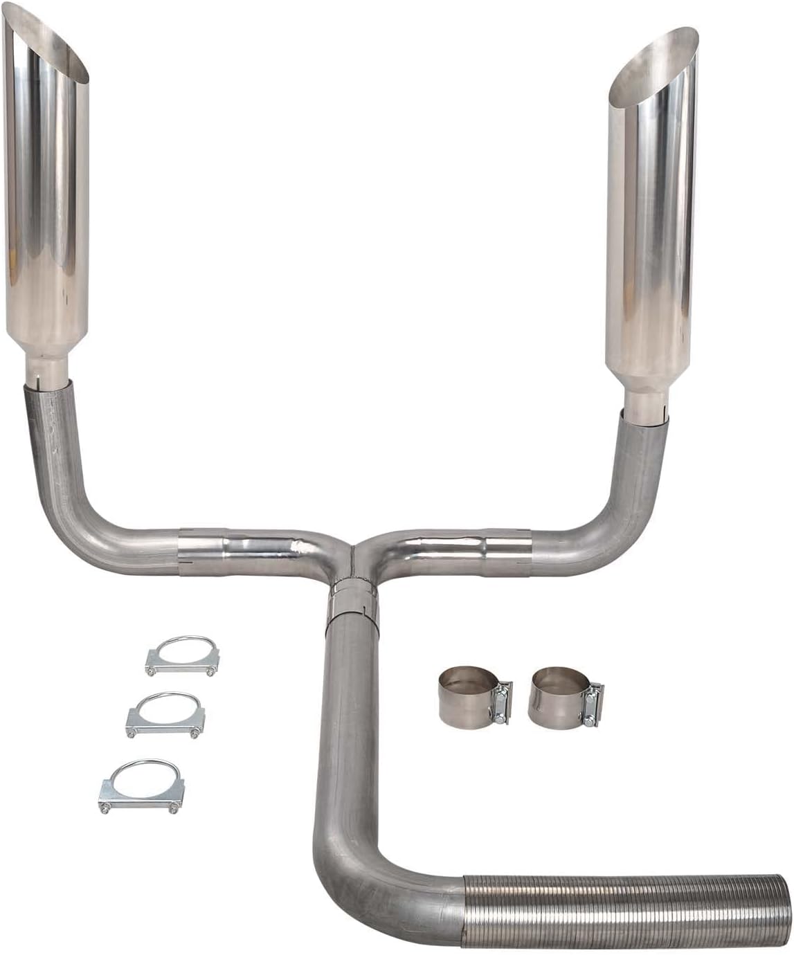 Amazon.com: 5 Inch 90 Degree Exhaust Pipe Fits Kenworth T600, T800 ...