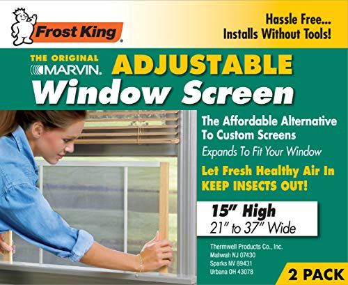 Snapklik.com : Frost King WB Marvin Adjustable Window Screen