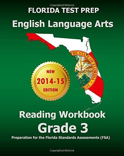 FLORIDA TEST PREP English Language Arts Reading Workbook Grade 3 ...
