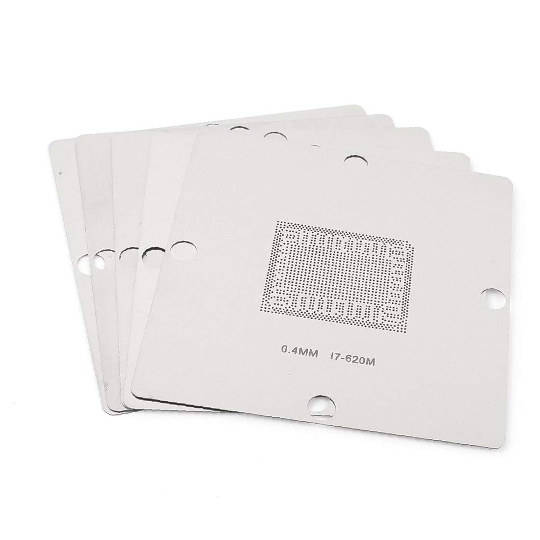 Buy X-DREE 5pcs 80x80mm Rework BGA Reball Reballing Universal Stencil ...