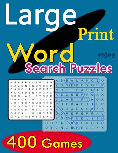 Large-Print Word Search Puzzles: 400 Games : Amazon.com.tr: Kitap