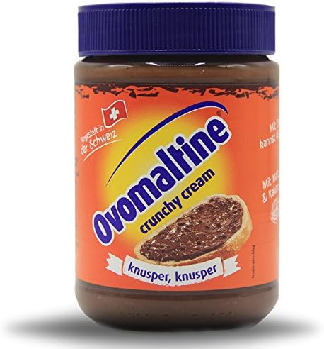 Amazon.com : Ovomaltine Crunchy Cream (Chocolate spread) : Grocery ...