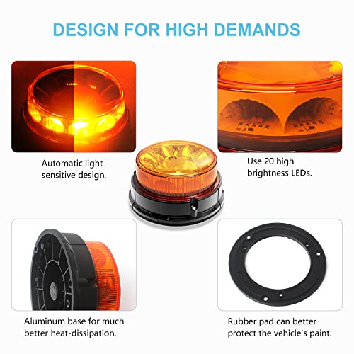 Snapklik.com : Class I Big LED Beacon Light 6.6, 80W Automatic Light ...