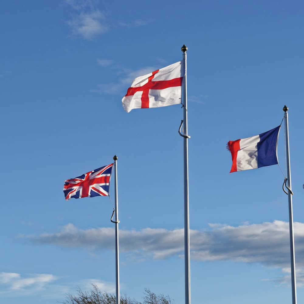 Large England Flag 5ft x 3ft, St. George Cross Design, Football Flag ...