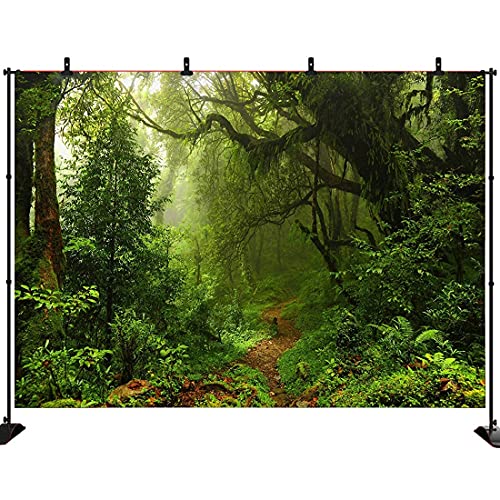 Buy Sensiamz Jungle Forest Backdrop Nature Trees Photography Background ...
