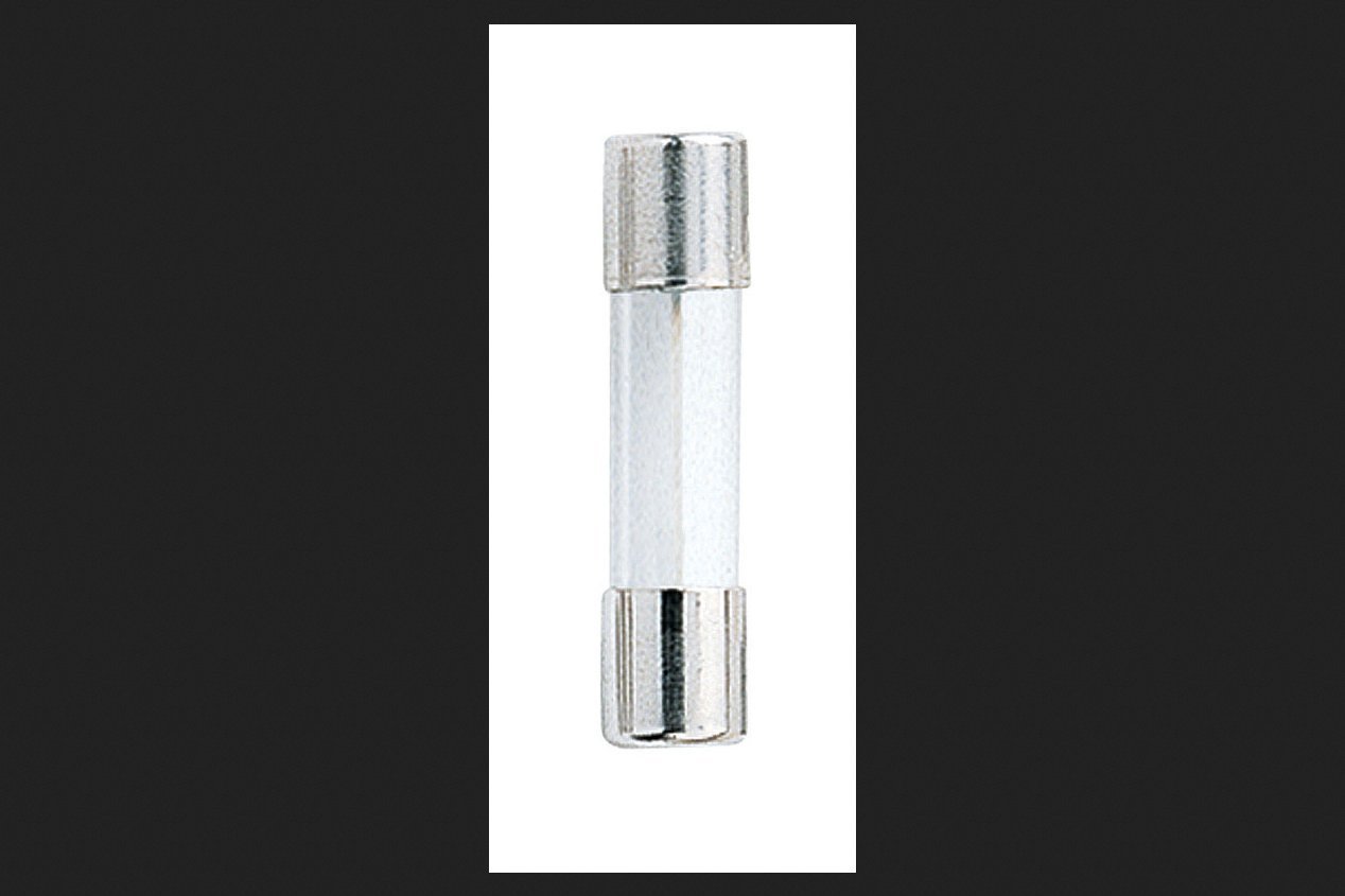 Bussmann BP/GMA-1A 1 Amp Glass Fast Acting Cartridge Fuse, 125V Carded ...