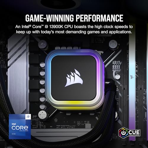 Corsair Vengeance i7400 Series Gaming PC - Liquid Cooled Intel Core i9 ...
