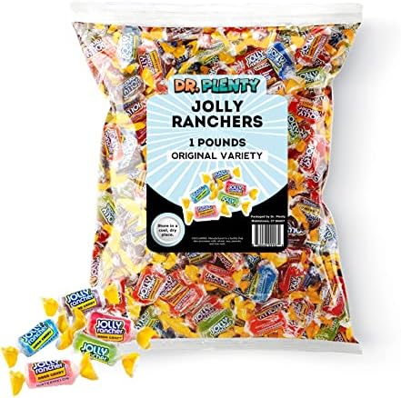 Amazon.com : Jolly Ranchers Hard Candy Bulk Bag (1lb) - Original Flavor ...