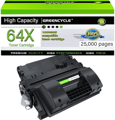 Amazon.com: greencycle 64X Compatible High Yield Black Toner Cartridge ...