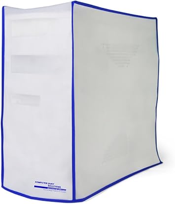 Amazon.com: Computer Dust Solutions CPU Dust Cover, Covers PC Case ...