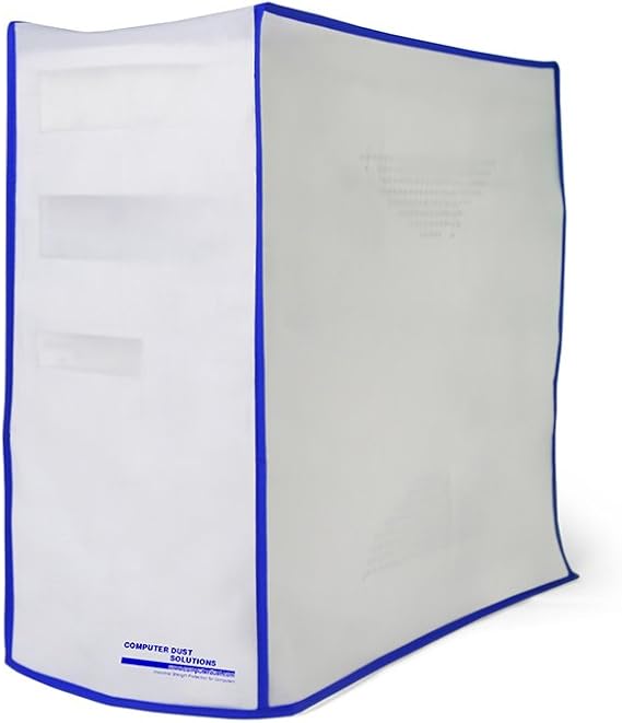 Dust and Water Resistant Silky Smooth Antistatic Vinyl Computer CPU ...