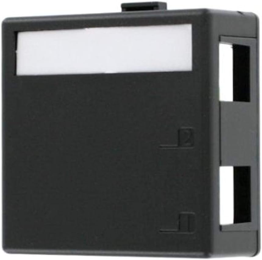 Amazon.com: Cmple - 2 Port Keystone Jack Surface Mount Box, Dual Port ...