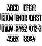 Amazon.com: Llewyn 385 Pieces 10 Sheets Letter Stickers,Vinyl Mailbox ...