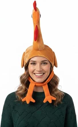 Amazon.com: PMU Thanksgiving Turkey Hat Funny Turkey Headwear for ...