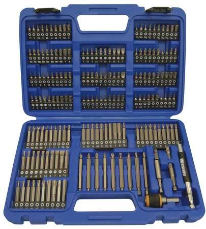 Screwdriver Bit Set, 1/4 Hex Dr, 175 Pc: Amazon.com: Tools & Home ...