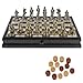 Amazon.com: WE Games Pewter Civil War Chess & Checkers Set with Camphor ...
