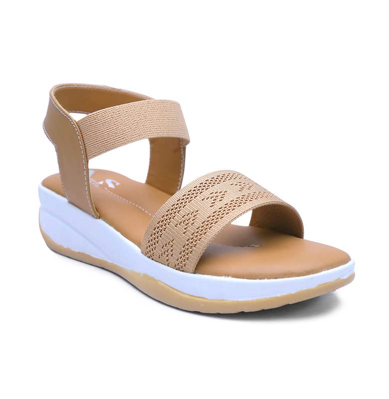 Buy A S RETAIL Floater for Women IND-4 Beige at Amazon.in