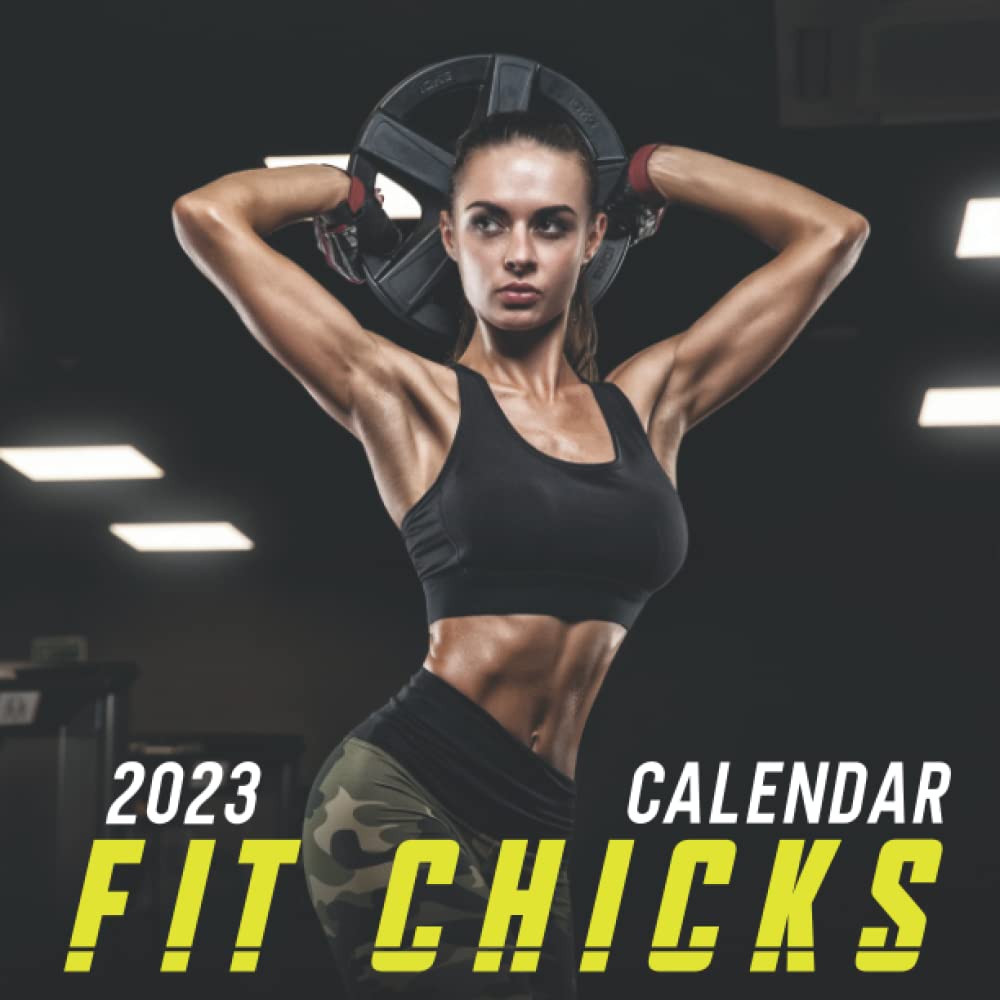 Fit Chicks 2023 Kalendar Calendario Calendar Calendrier 2023 12 Month ...