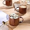 Amazon.com: GBHOME 12 OZ Stackable Coffee Mugs, Ceramic Coffee Cups ...