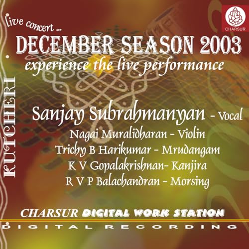 Amazon.com: December Season 2003 - Sanjay Subrahmanyan : Sanjay ...