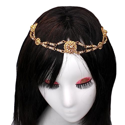 BAAL Traditional Bridal Mathapati for Girls and Women Multicolour ...