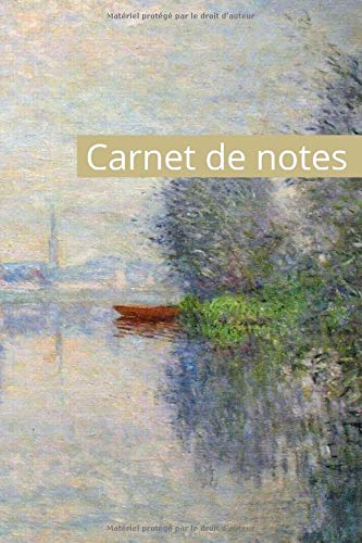Carnet De Notes Couverture Tableau De Claude Monet Automne Sur ...