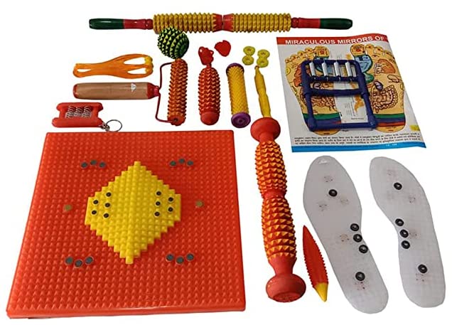 ACS MART Acupressure Tools Combo Relaxation Total Health Foot Massager ...