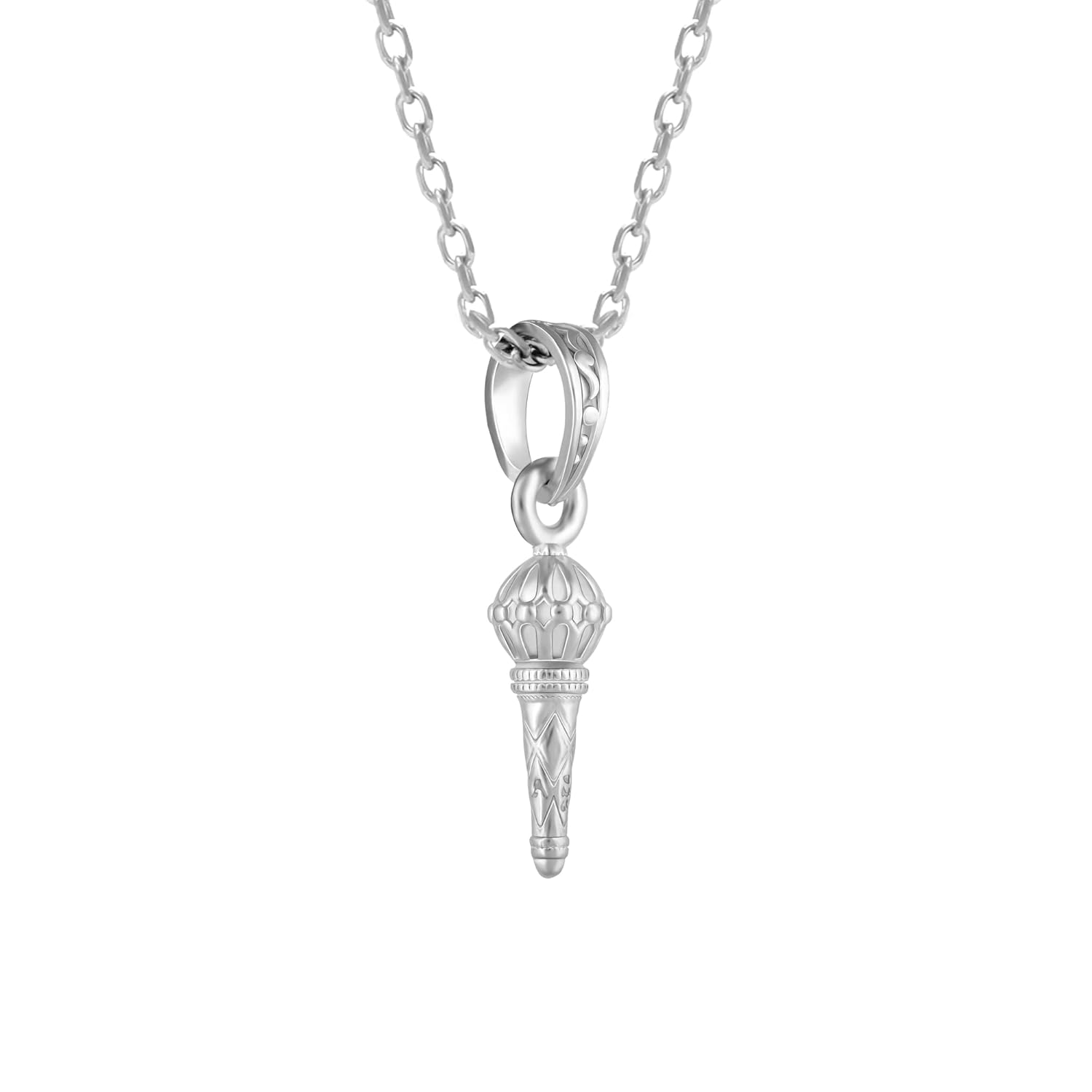 Buy GIVA Sterling Silver Gada Pendant With Link Chain | Pendant to Gift ...
