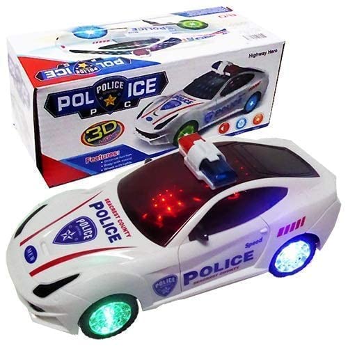 Buy KAVANA Bump and go 3D Lights Car with Flashing Light & Musical ...